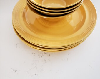 Yellow Dinnerware | Etsy