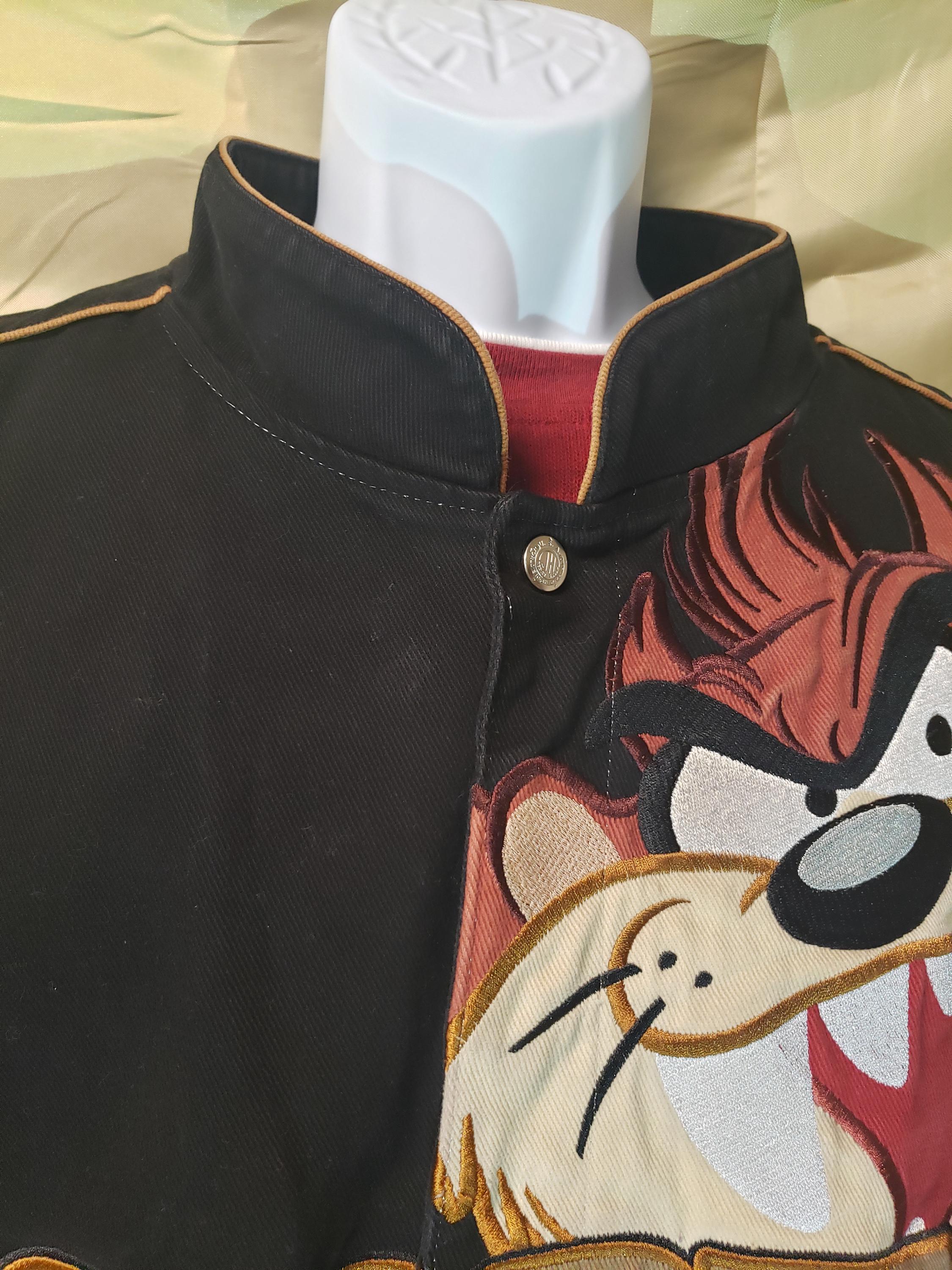 Warner Bros. Looney Tunes Taz Bomber Jacket by JH Design - Etsy