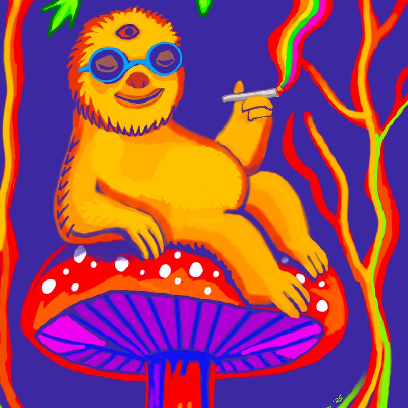 Trippy Painting - Etsy