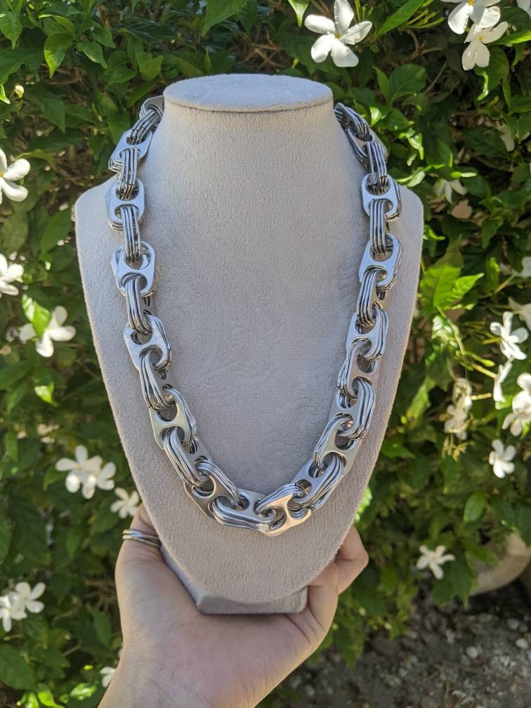 Soda Tab Necklace/pant Chain - Etsy