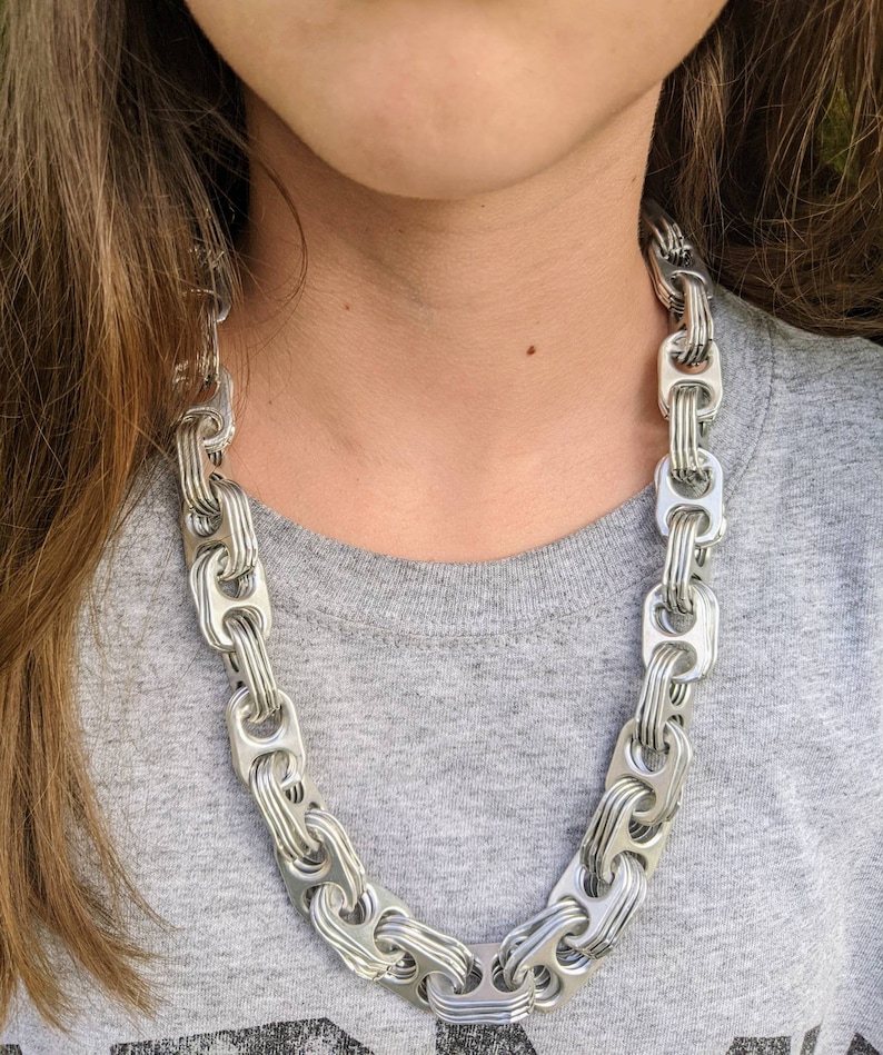 Soda Tab Necklace/pant Chain - Etsy