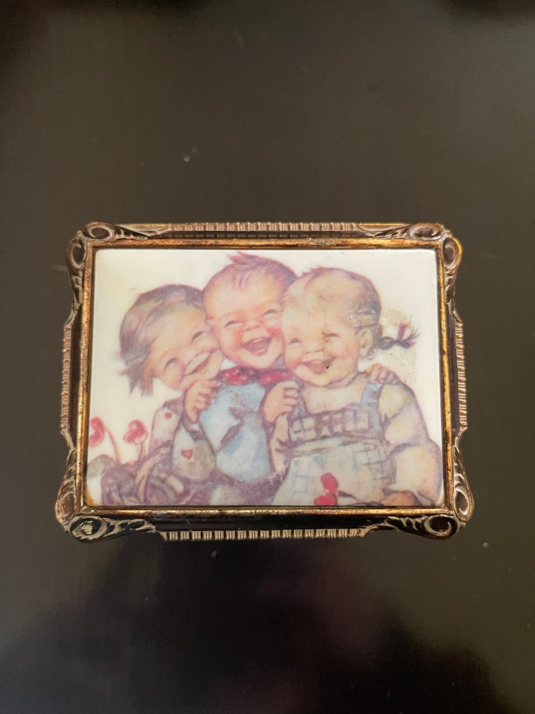 Vintage Hummel Jewelry Box - Etsy