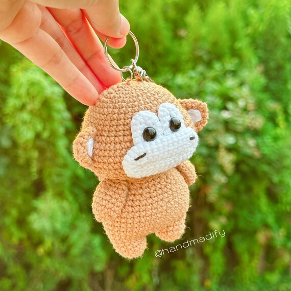 Llavero Mono Amigurumi