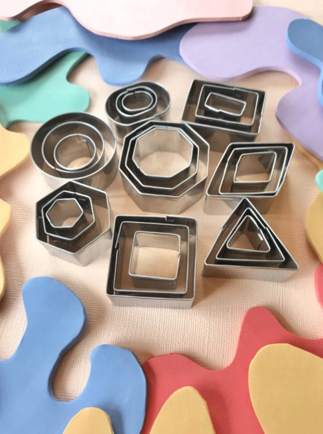 Polymer Clay Shape Cutters, Set of 24 - Etsy