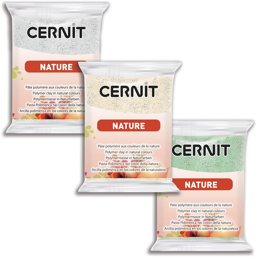 Cernit® Nature - Fresh NEW Polymer Oven Bake Clay, 1.98 Oz, 56g Pkg - 1 ...