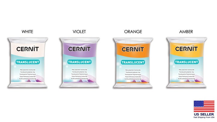 Cernit® Translucent Fresh NEW 1.98 Oz 56g Pkg. - Etsy