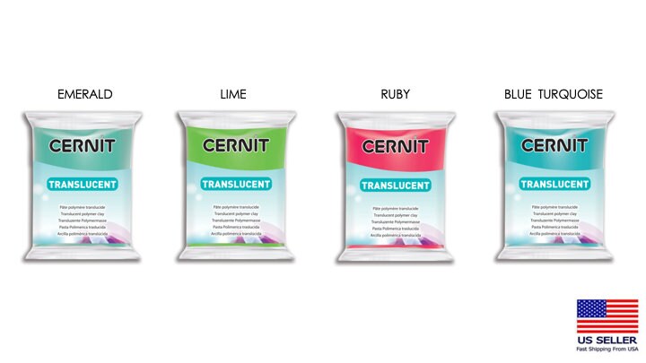 Cernit® Translucent Fresh NEW 1.98 Oz 56g Pkg. - Etsy