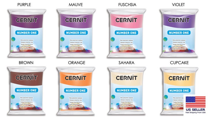 Cernit® Number One - Fresh NEW Polymer Clay, 1.98 Oz, 56g Pkg - 1 Piece ...