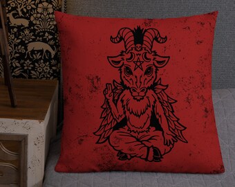 Witch Devil Pillow - Etsy