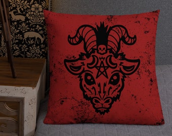 Witch Devil Pillow - Etsy