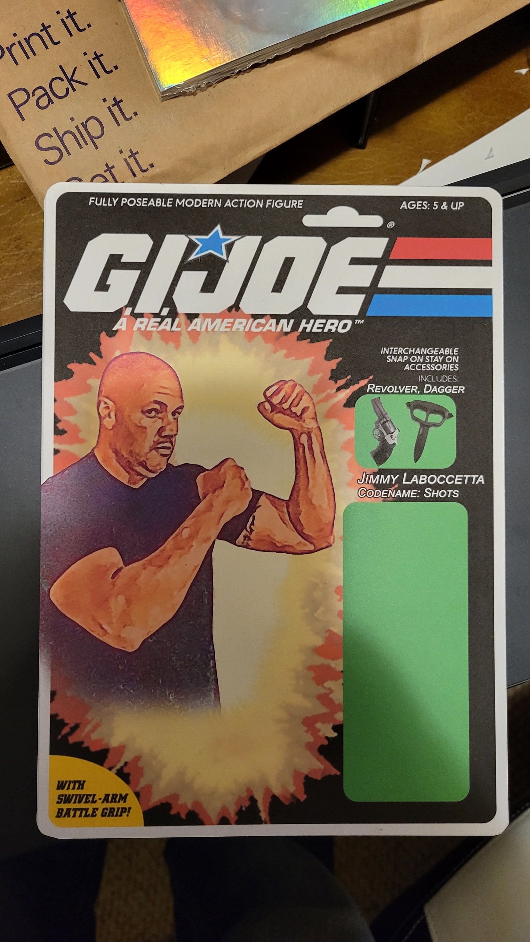 Custom Action Figure Cardback - Etsy