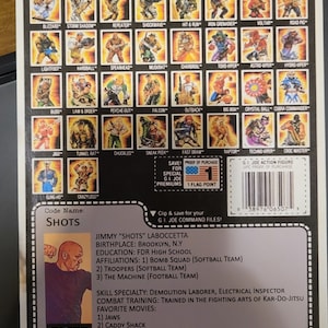 Custom Action Figure Cardback - Etsy