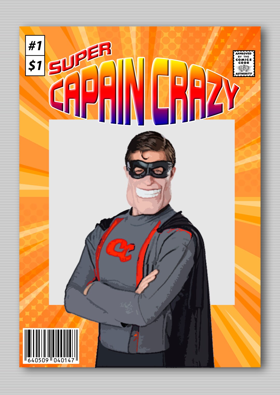 Custom Comic Book Cover - Etsy
