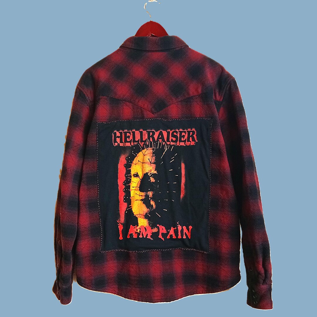 Hellraiser Flannel Jacket by True Grit Large - Etsy