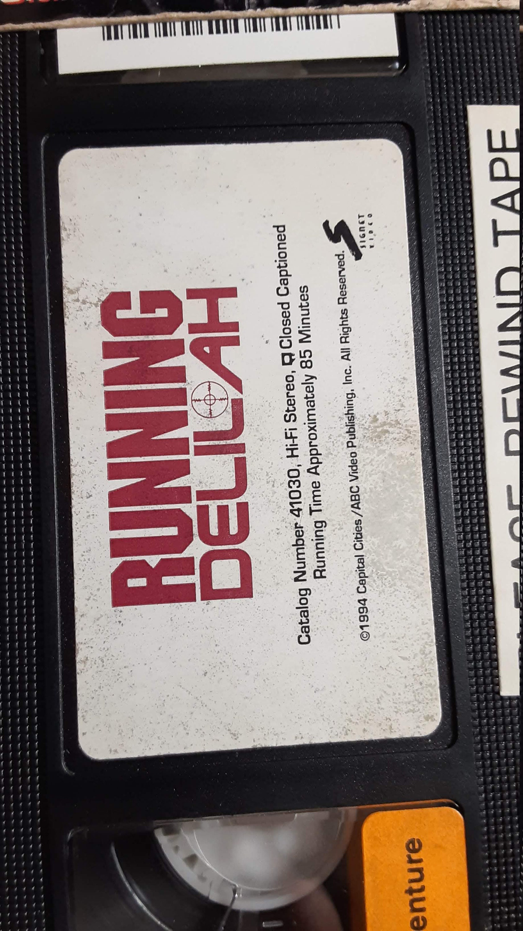 Running Delilah 1993 VHS Kim Cattrall Billy Zane SCIFI - Etsy Canada