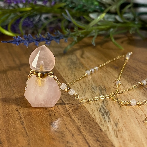 Perfume Bottle Necklace - Etsy
