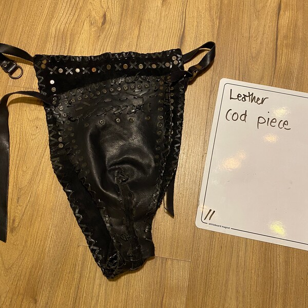 Leather Cod Piece - Etsy