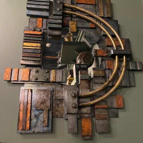 Steampunk Mirror/small Steampunk Mirror/small Wall - Etsy