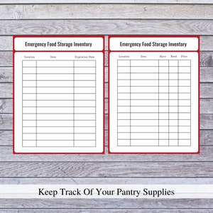 Emergency Preparedness Bundle, Natural Disaster, Disaster Plan ...