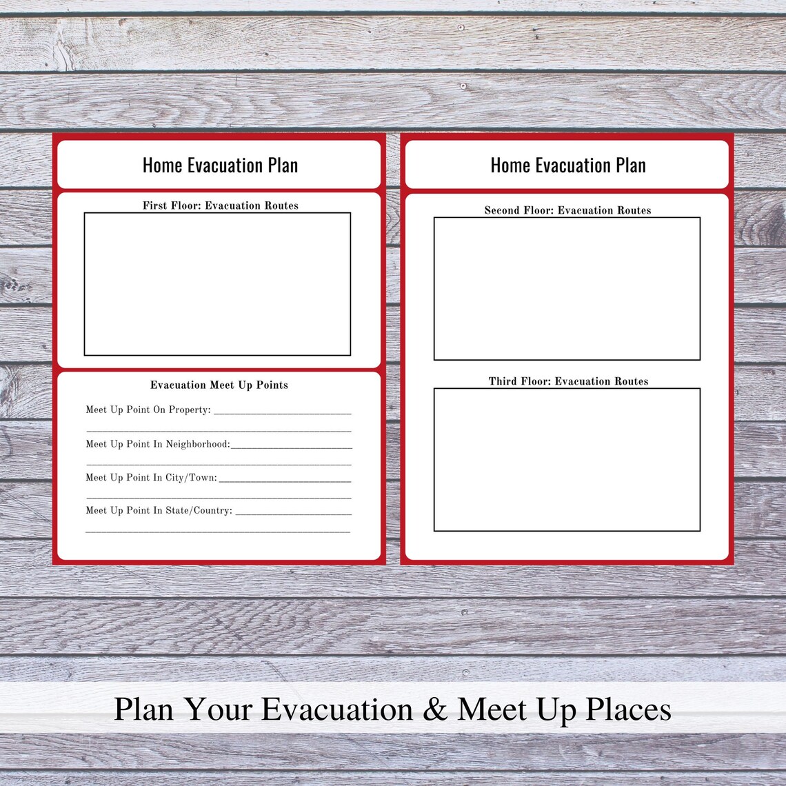 Emergency Preparedness Bundle: Natural Disaster Plan (digital Download) - Etsy