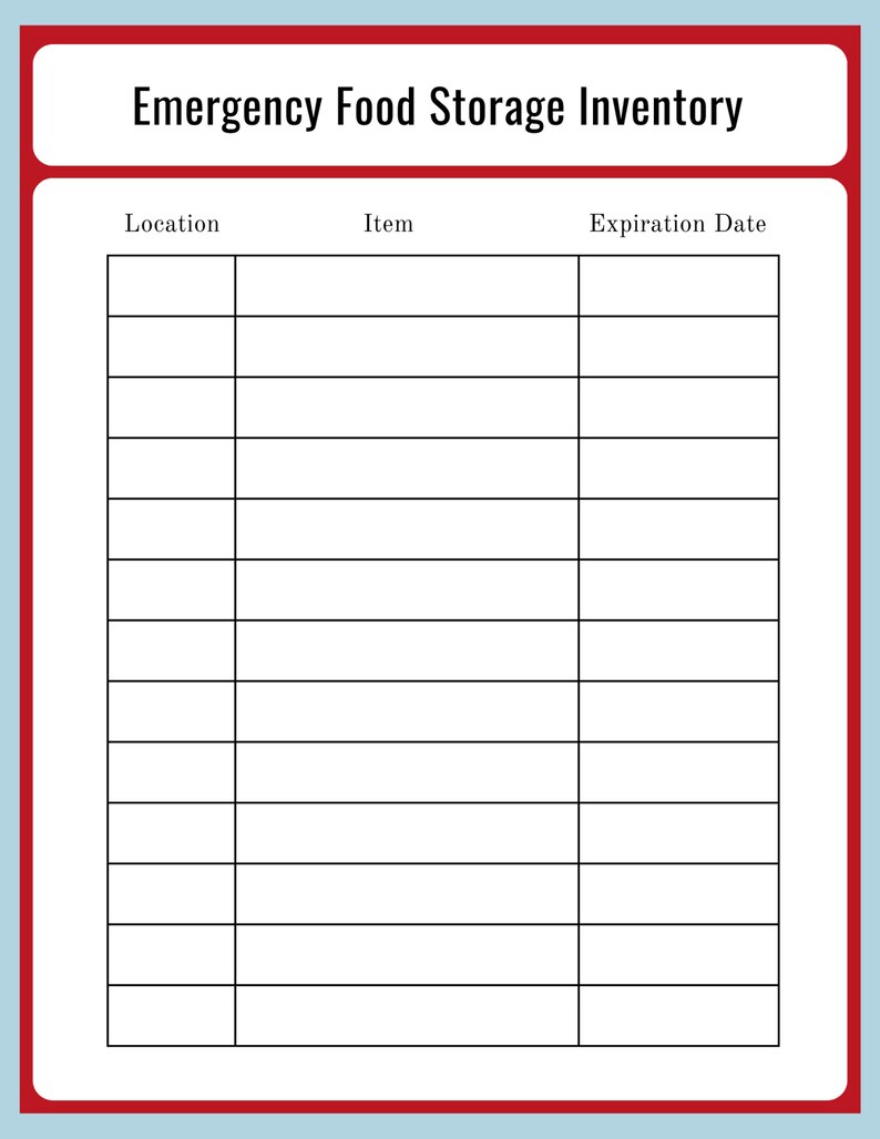 Emergency Preparedness Bundle Natural Disaster Disaster - Etsy