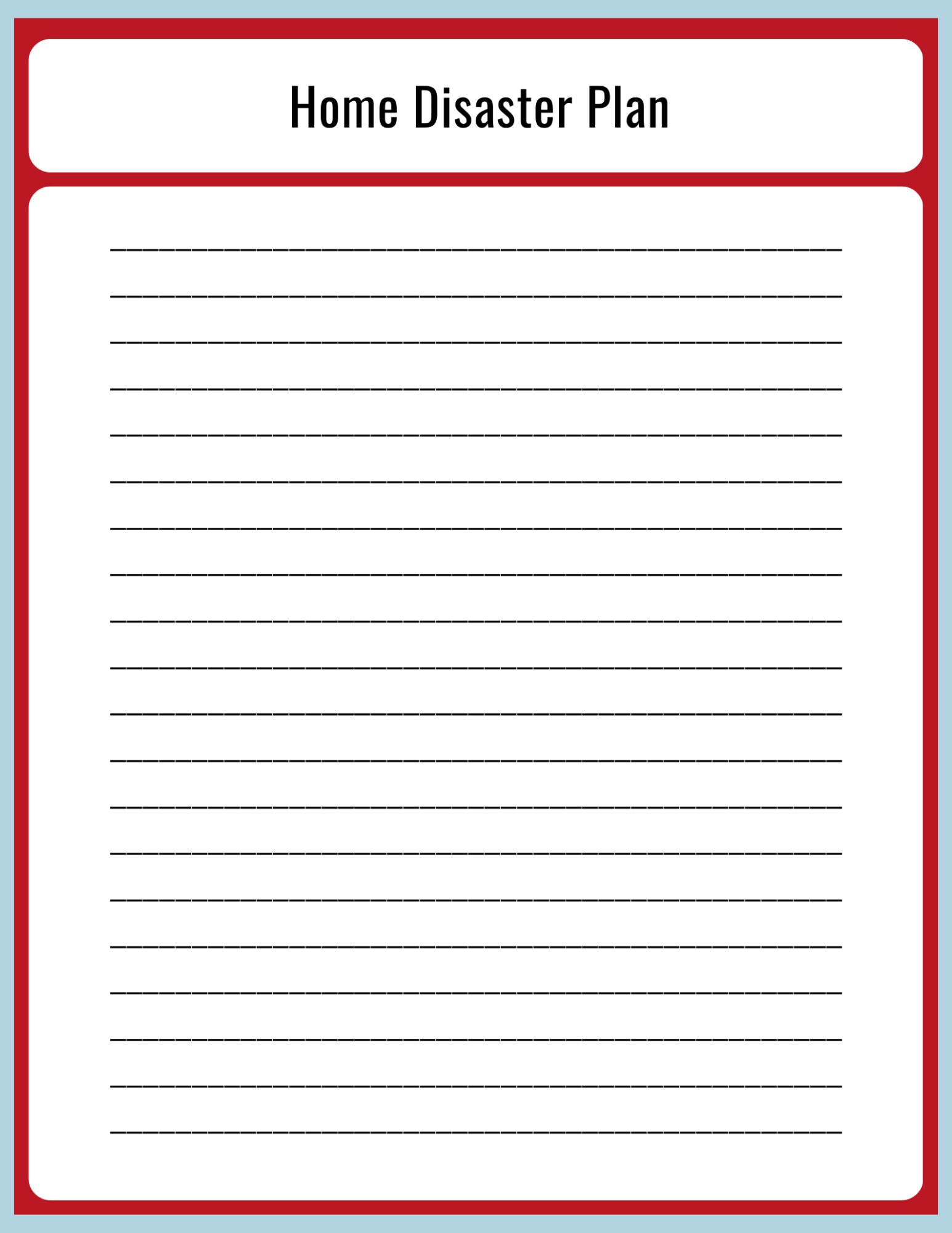 Emergency Preparedness Bundle Natural Disaster Disaster - Etsy