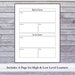 Lesson Plan Template | Simple Lesson Plan | High & Low Level Learners ...