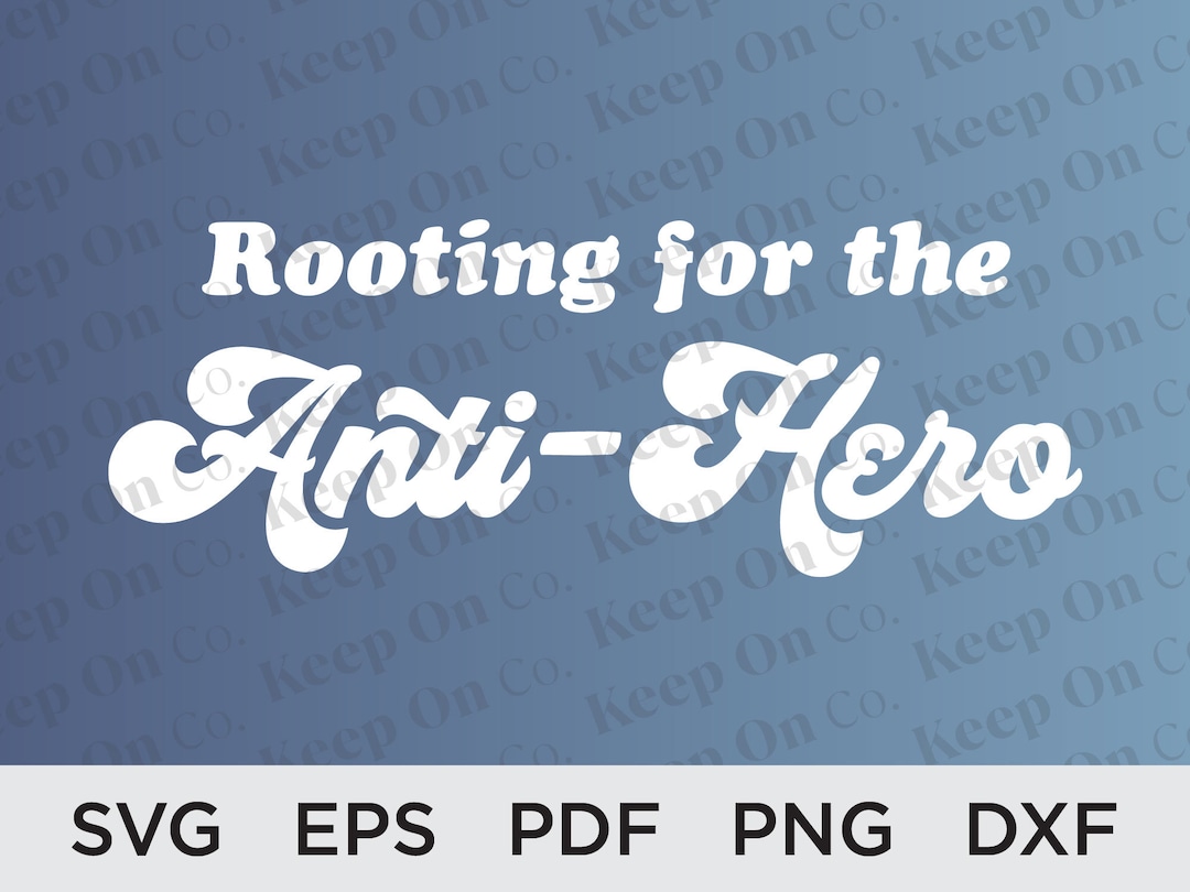 Taylor Swift Midnights SVG File, Anti-hero Design, Swiftie Art, TS ...