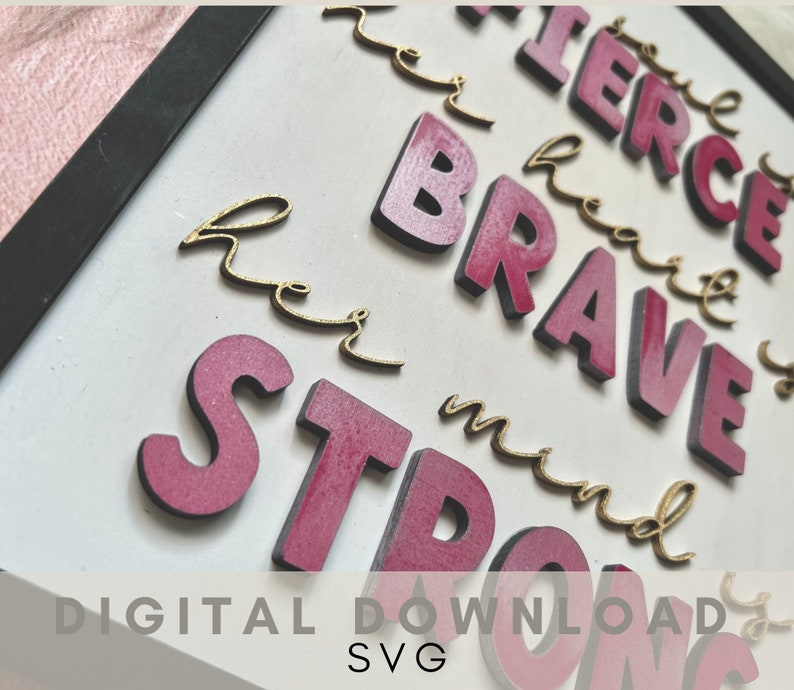 Strong Women Sign SVG: Feminist Laser Cut File (digital Download) - Etsy