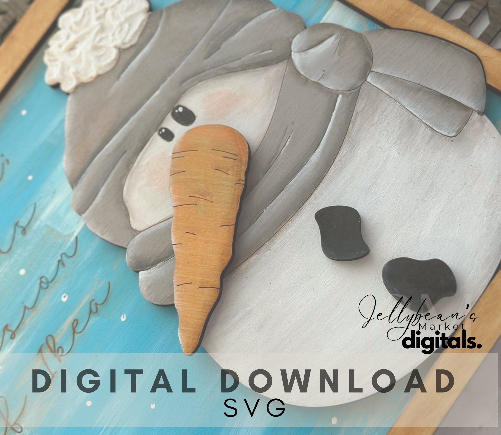 Snowman Sign SVG File | Christmas Laser Cut File (digital Download) - Etsy