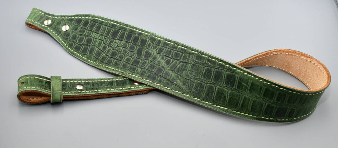 Leather Traditional Sling Embossed Gator - Etsy