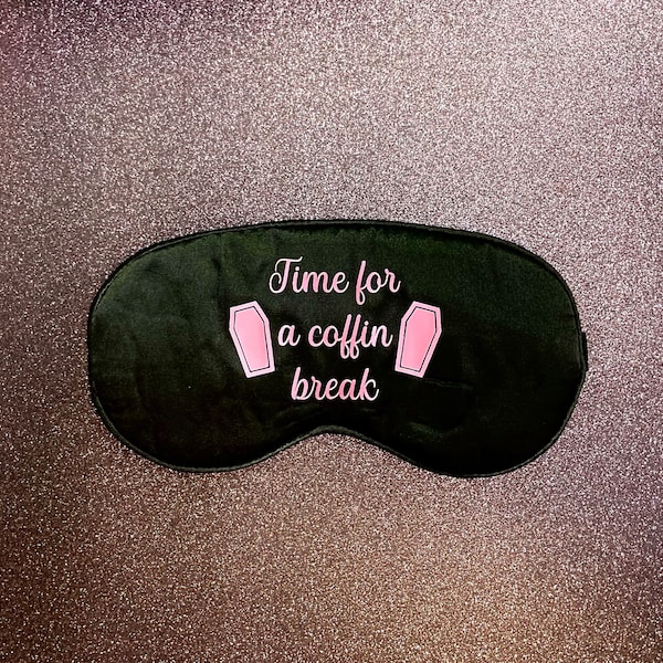 Gothic Sleep Mask - Etsy