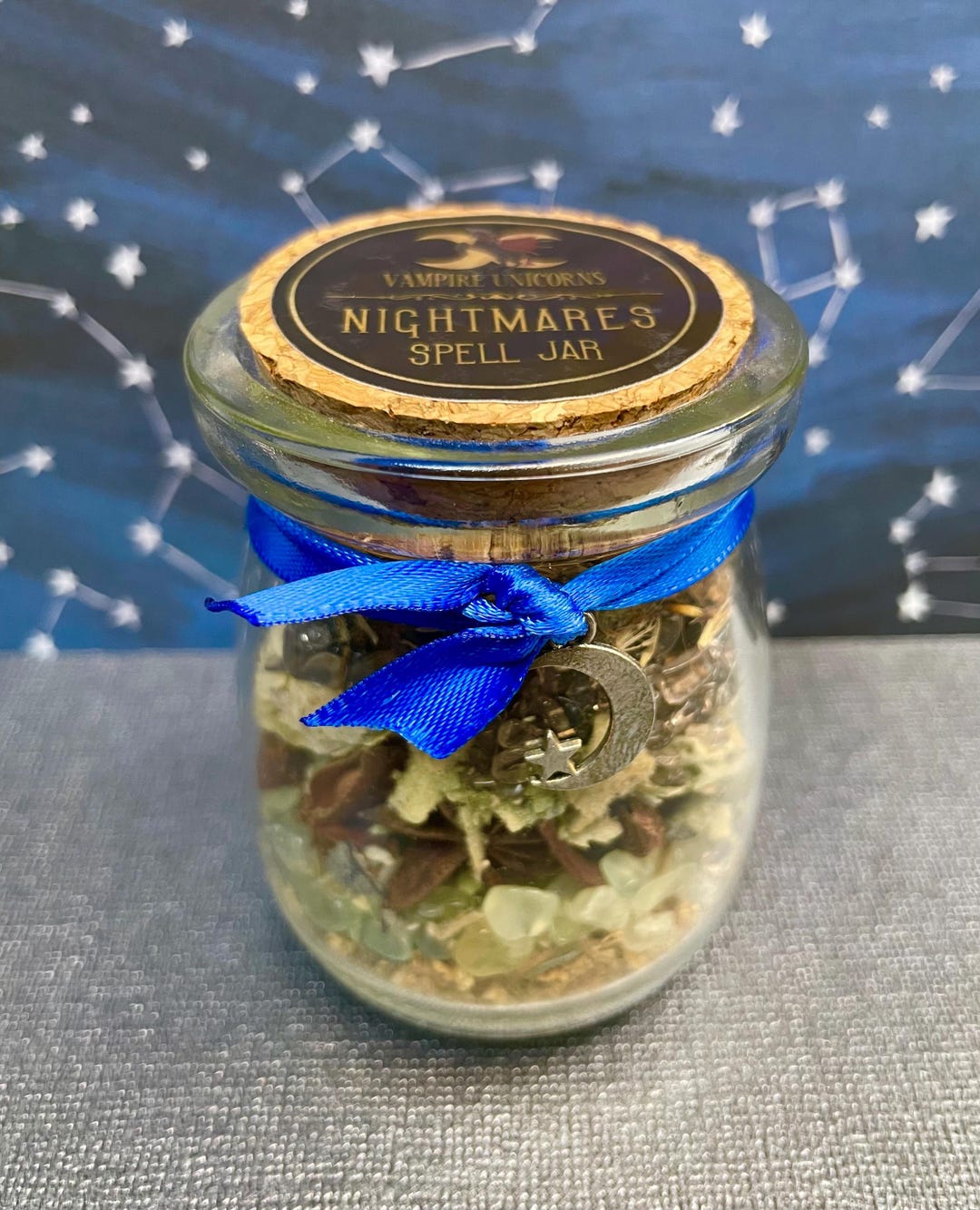 Nightmare Spell Jar / Ward off Nightmares Night Terrors Bad Dream ...