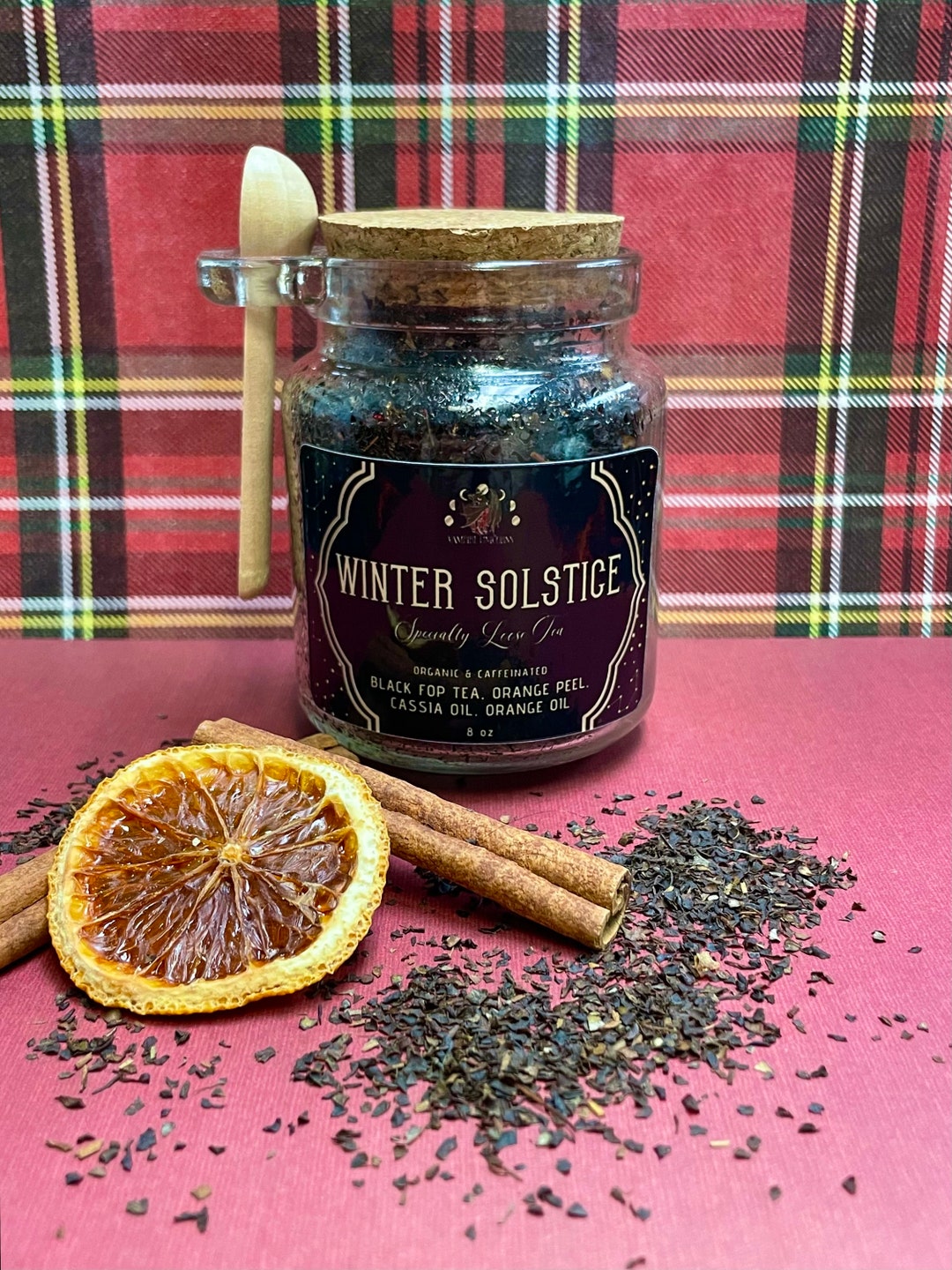 Winter Solstice Tea / Holiday Tea / Loose Leaf / Cassia (cinnamon ...