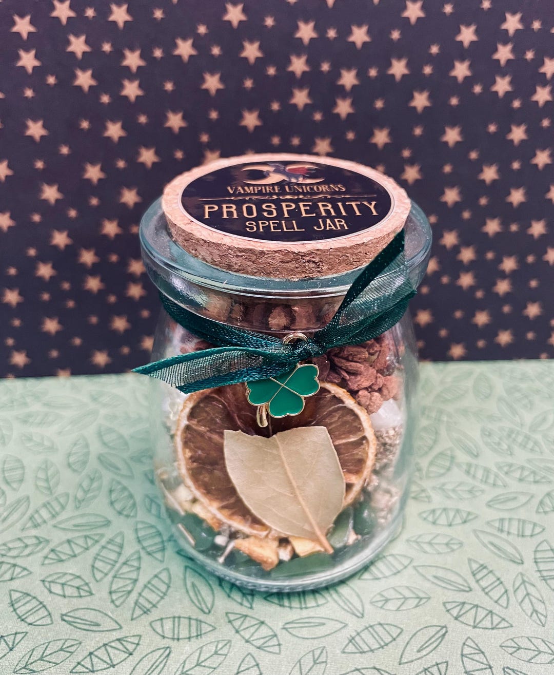 Prosperity Spell Jar / Good Luck / Money Spell / Good Intentions ...