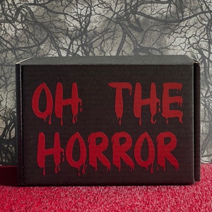 Oh the Horror Gift Box / True Crime - Monsters - Horror Movies / Gothic ...
