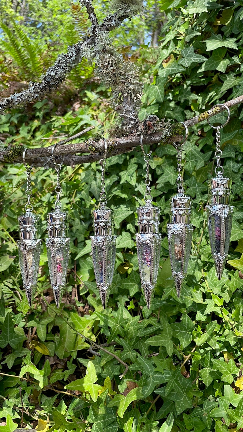 Witchy Spell Keychains / Bewitch Love Spell / Protection / Serenity ...