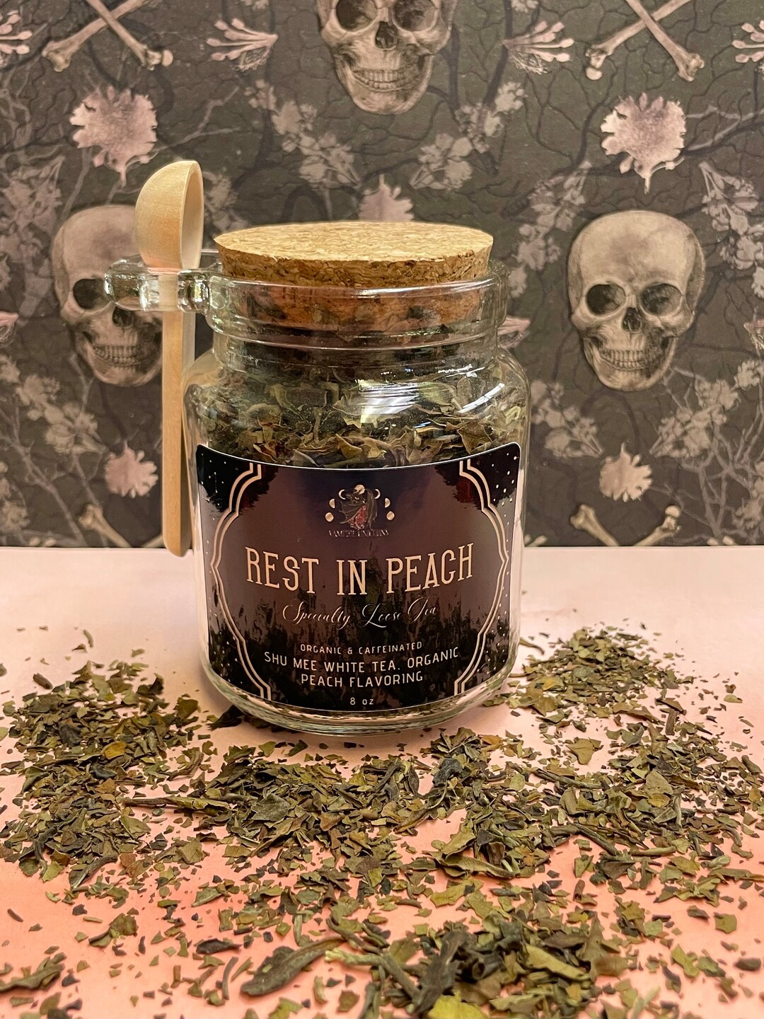 Rest in Peach Tea / Organic Tea / Shu Mee White Tea / Loose Leaf ...