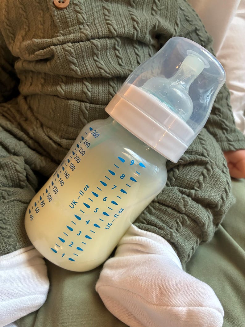 Faux Formula Fake Milk Bottle Sealed for Play Reborn Doll Accessories ...