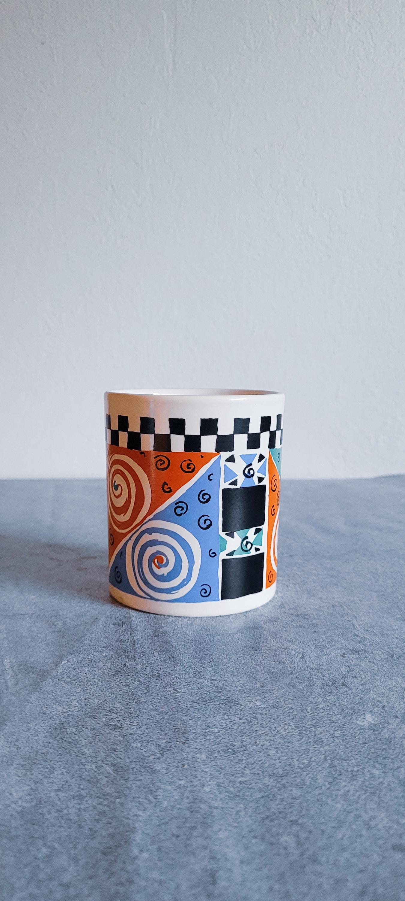 90s Kilncraft Mug | Stylish Retro Design | Made in STL England - Etsy