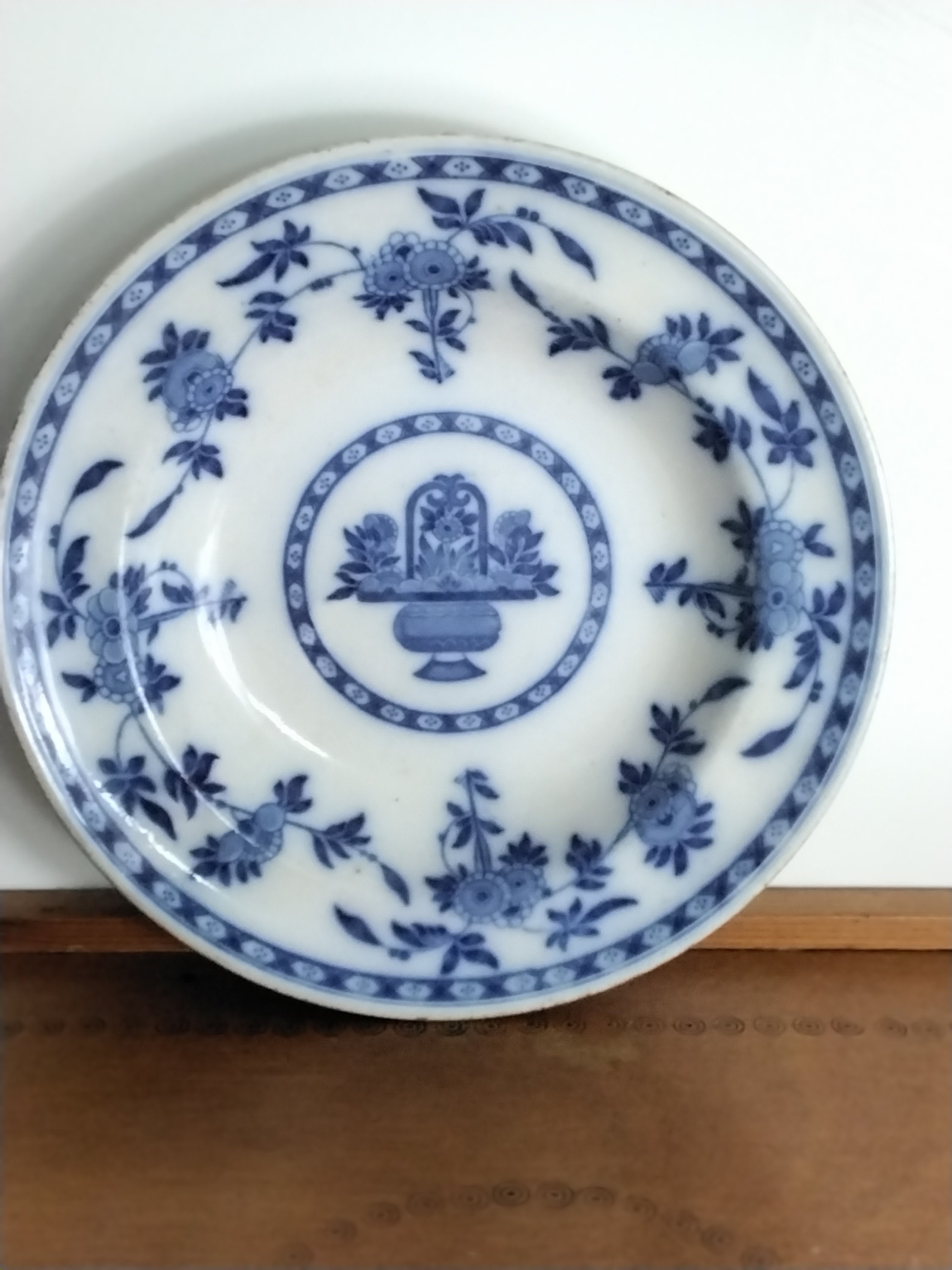 Vintage Blue and White Delft Ceramic Plate, Ceramic Plate, Delft Circa ...