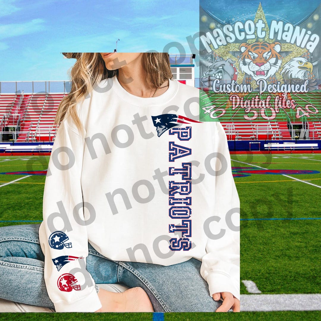 Patriots Vertical With Sleeve PNG Mascot, FREE Commercial Use License ...