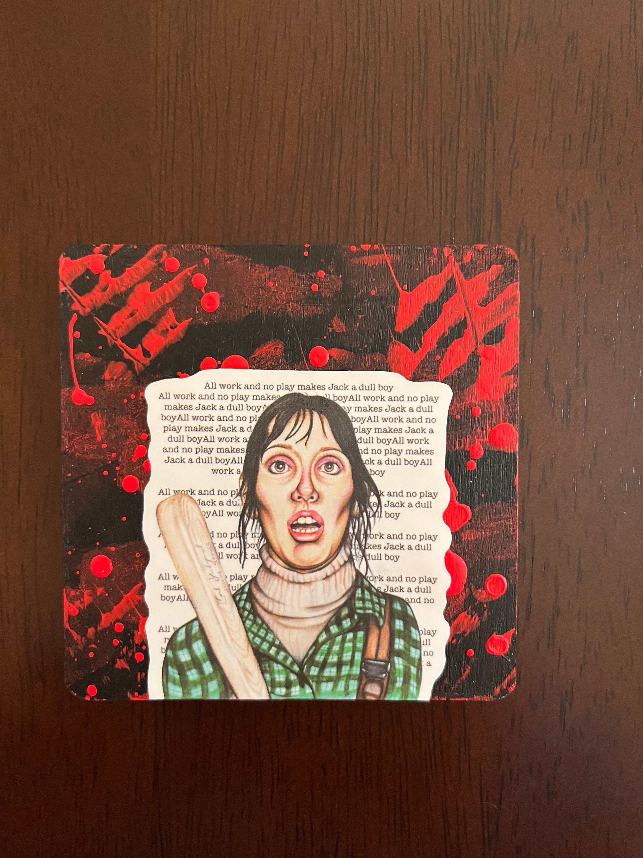 Black Blood Splatter Magnets - Etsy