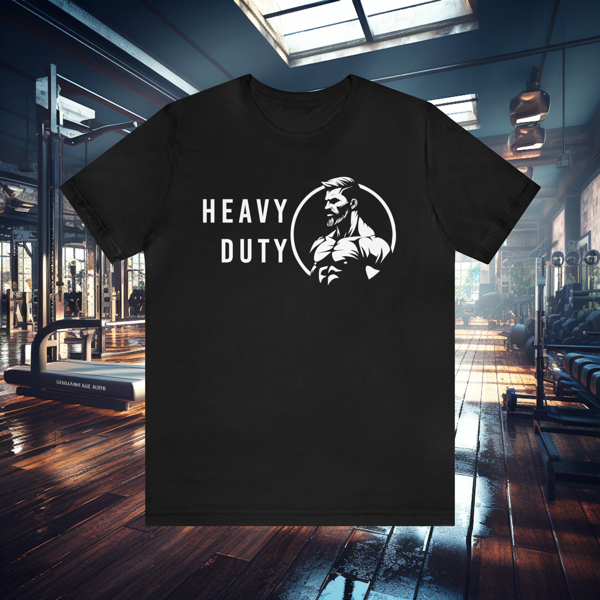 Heavy Duty Tshirt Gym Tee Gymbro Shirt Workout Tshirt Intense Worksout ...