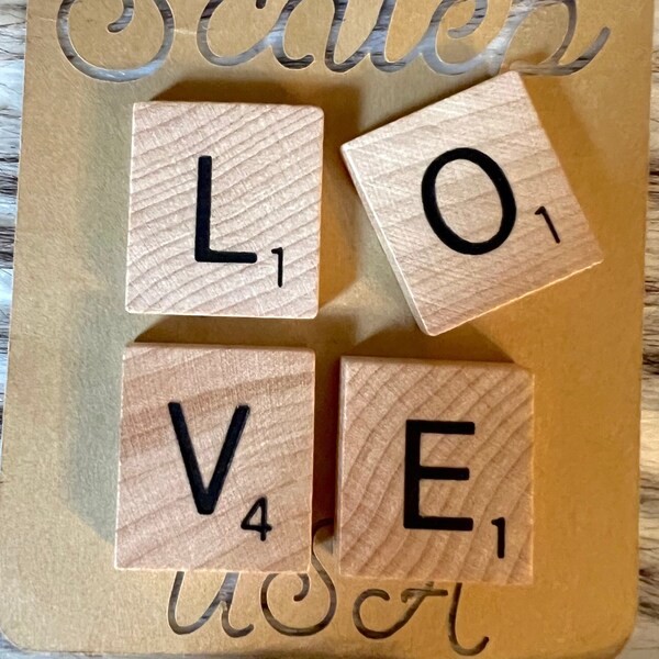 Scrabble Tile Magnet - Etsy