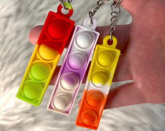 Personalized Engraved Tag Pop It Fidget Toy Fun Classroom - Etsy