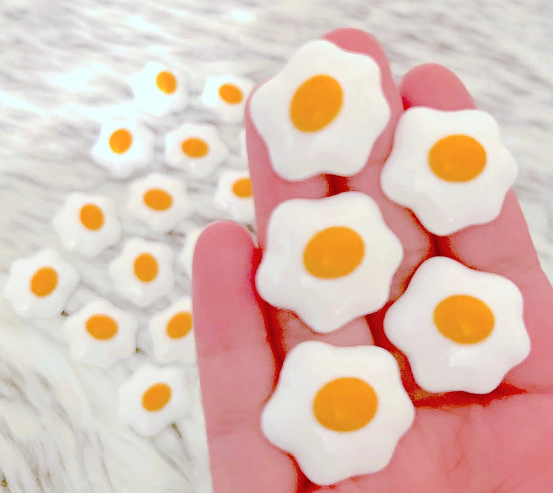 Egg Fry Magnet / Pushpin Food / Breakfast Magnets or Push Pins - Etsy