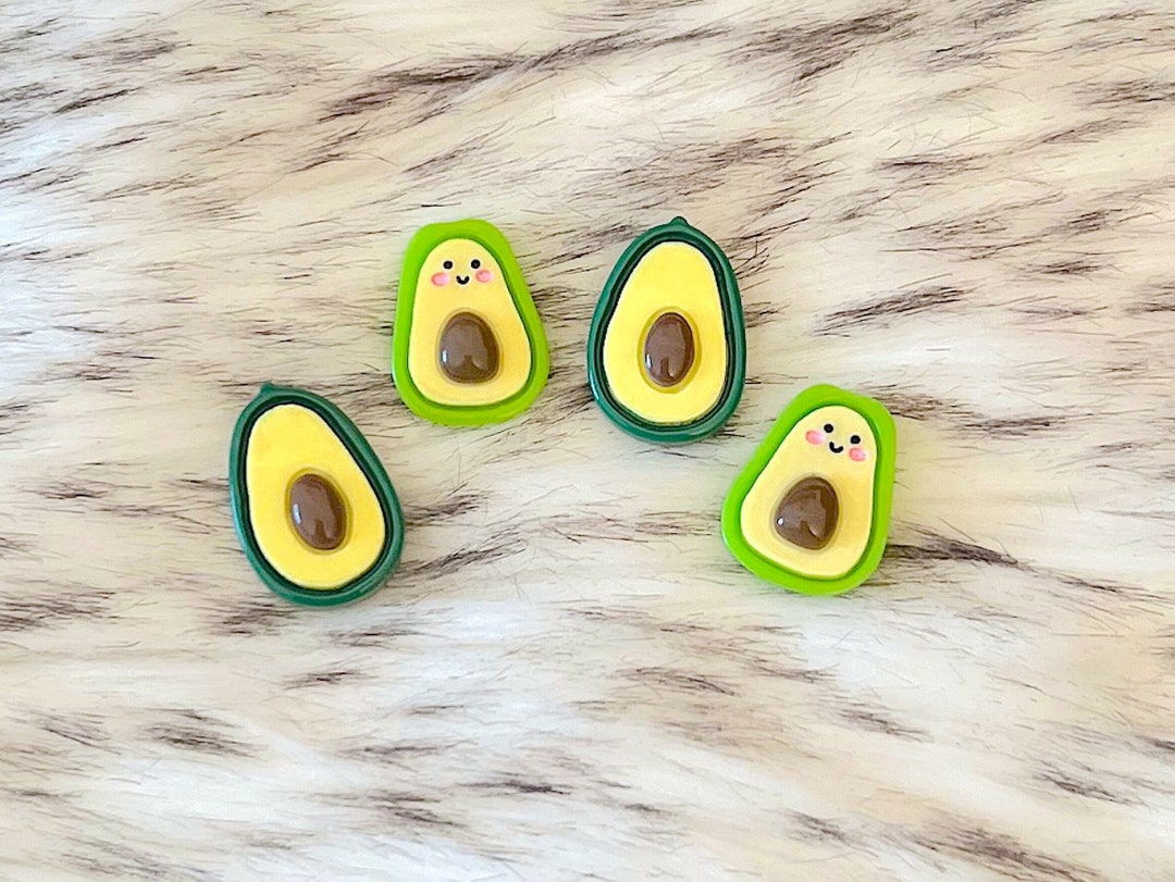 Avocado Magnet/pushpin Cute Food I Cute Veggie Magnets & Push Pins - Etsy