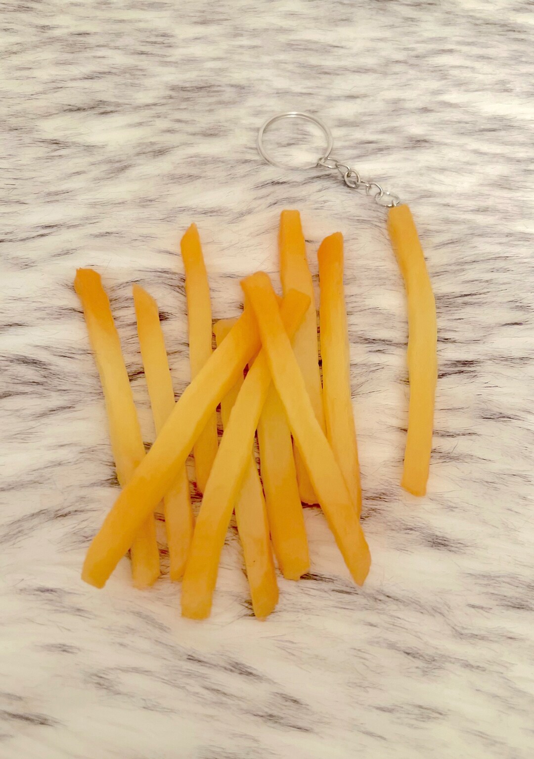 Realistic French Fry Keychain Food / Snack/ Potato Fries / Meal ...