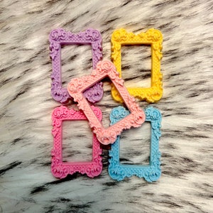 Mini Venetian Frame Magnet Photo Frame Magnet Pink / Light Pink ...